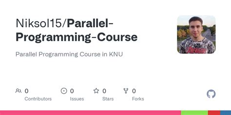 Github Niksol15parallel Programming Course Parallel Programming