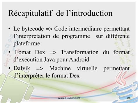 Ppt Dalvik Dex Format Vs Java Bytecode Powerpoint Presentation Free