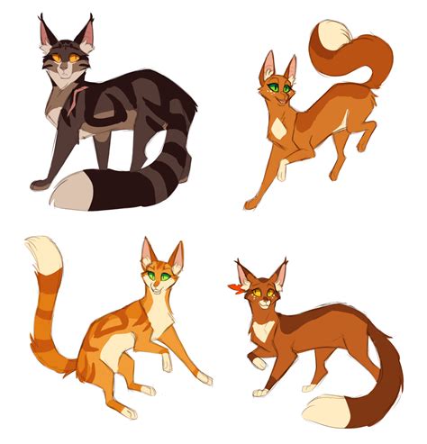 Brambleclaw And Squirrelflight Kits