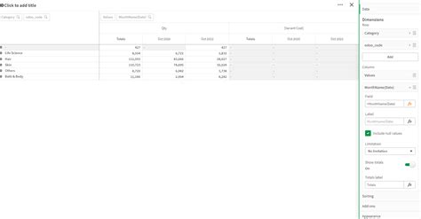 How To Apply Formula For Taken Only Specific Month Qlik Community