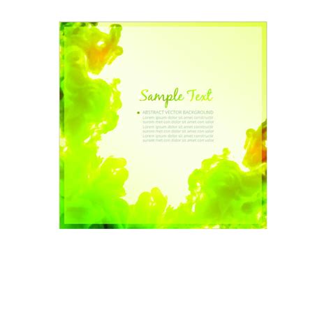 물에 잉크의 추상 구름 Eps Ai Uidownload