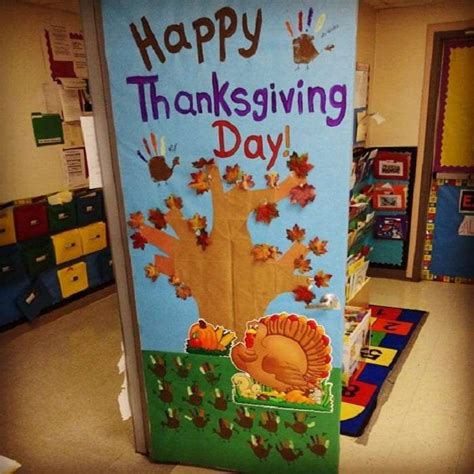 Classroom Door Decorations For Thanksgiving