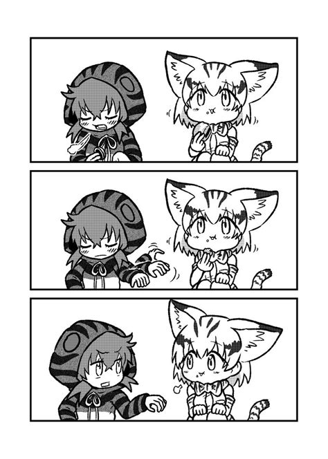 Tsuchinoko And Sand Cat Kemono Friends Drawn By Kotobukitinylife