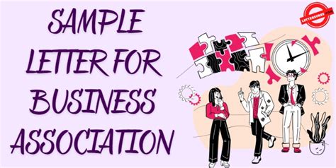 Sample Letter For Business Association Format And Example