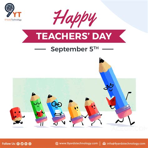 9yards Technology On Linkedin Happyteachersday Teachersday