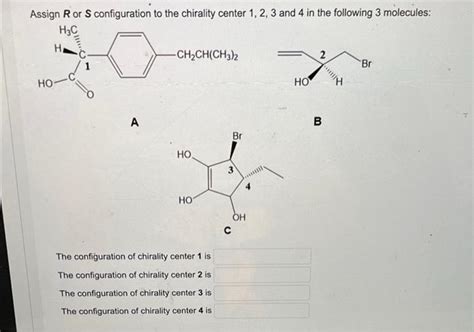 Solved Assign R or S configuration to the chirality center | Chegg.com