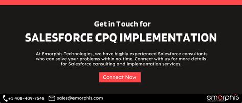 A Step By Step Guide To Implement Salesforce Cpq Emorphis