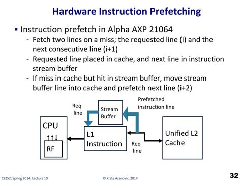 ppt cs252 graduate computer architecture spring 2014 lecture 10