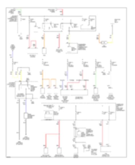 Power Distribution Honda Odyssey Touring 2005 System Wiring