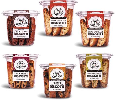True Delicious Whole Almond Biscotti Fine Italian Cookies
