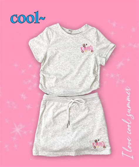 ️당일썸머 ️여름 반팔 트레이닝 세트 밴딩 치마 미니 면 스트링 스커트 반팔티 트레이닝복 츄리닝 추리닝 투피스 상하복 상하세트 세미 크롭 그레이 회색 무지 편한치마 반소매