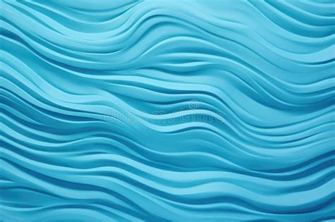 Abstract Blue Background With Smooth Lines And Waves 3d Rendering Blue Background Texture