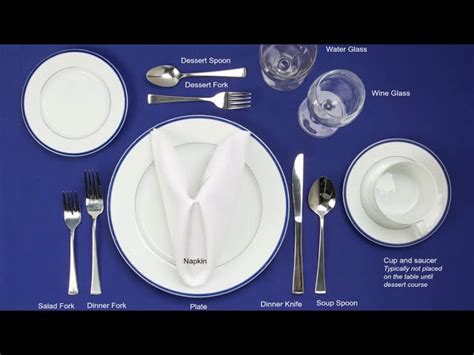 Proper Table Setting For Casual Dinner Cabinets Matttroy
