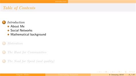 Community Detection In Social Networks A Brief Overview Ppt