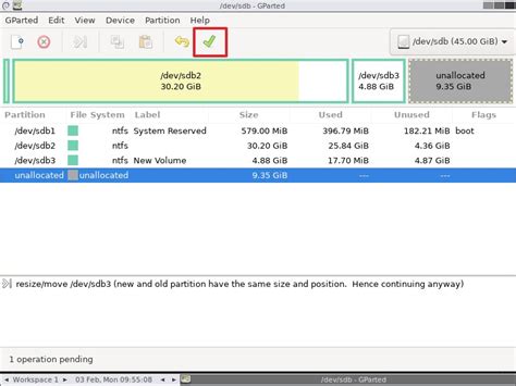 how to move partition on windows 10 using gparted pureinfotech