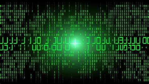 Premium Photo Data From A Digital Stream Or Binary Code On A Matrix