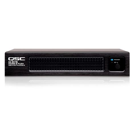 Qsc Core Flex Spec Sheet Informacionpublicasvetgobgt