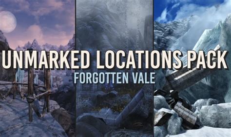 Пакет неотмеченных локаций Забытая Долина Unmarked Locations Pack Forgotten Vale Le Port