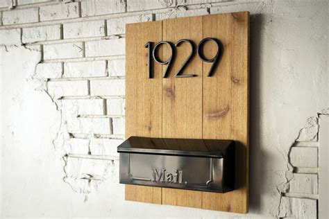 DIY House Number Mailbox How To Project Arrow Fastener Company House Numbers Diy Diy