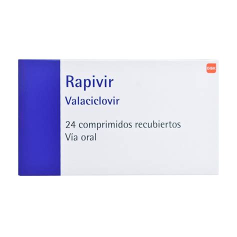 Rapivir 500 Mg 24 Comprimidos Recubiertos Farmashop