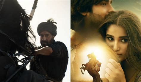 Azaad Ajay Devgn Drops First Look Poster Of Aaman Devgn And Rasha Thadanis Film Fans React