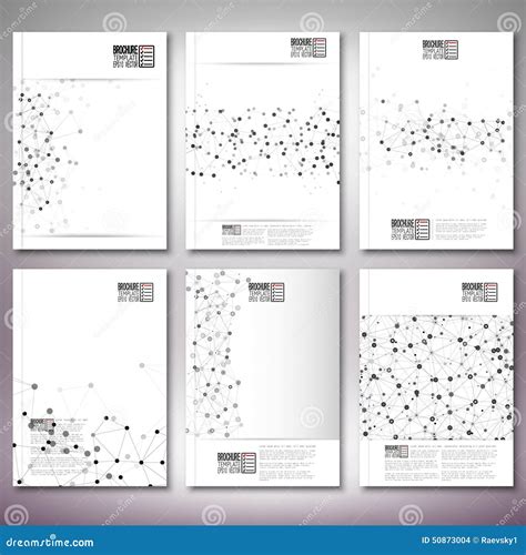 Molecule Structure Interconnection Network Stock Vector Illustration Of Molecular Network