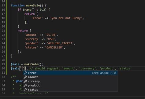 github klesun deep assoc completion vscode a work in progress