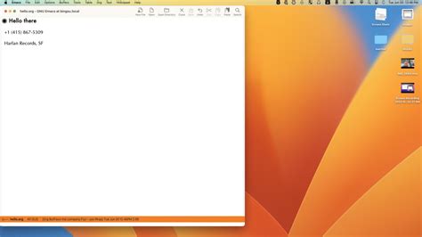 nfdn using emacs to make phone calls and lookup map places on macos