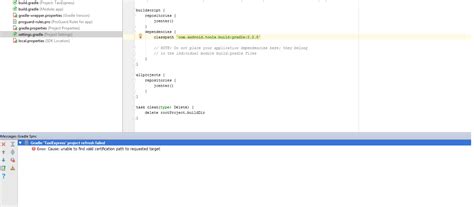 Android 223 Gradle Sync Issue Stack Overflow Android 223 Gradle Sync Issue Stack Overflow