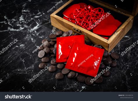 Heart Icon Condom Valentine Day Stock Photo Shutterstock