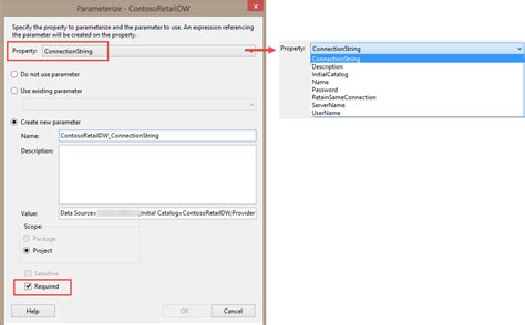 Ssis Project Level Connection Manager Property Configurations Stack Overflow