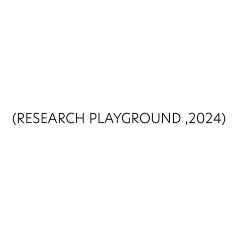 Research Playground 2024