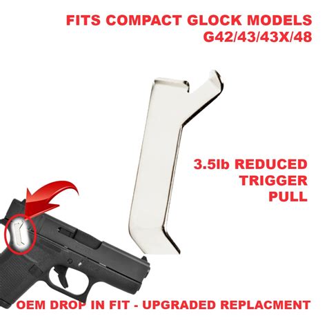 35 Lb Trigger Connector For Glock 1 5 80 Pistol Cross Armory 35 Lb Trigger Connector For Glock 1 5 80 Pistol Cross Armory