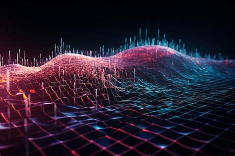 Premium Photo Blockchain Data Fields Network Line Connect Stream Concept Of Ai Technology