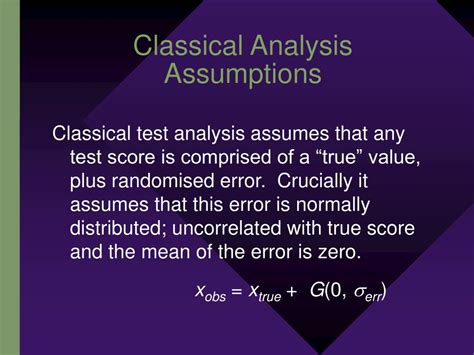 Ppt Item Analysis Classical And Beyond Powerpoint Presentation Free Download Id 1203361