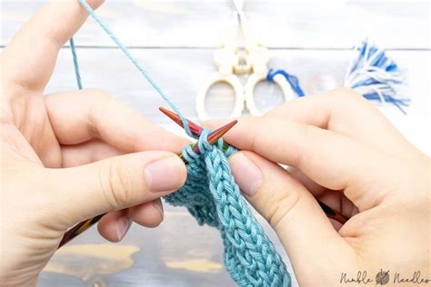 How To Knit Two Together Through The Backloop K2tog Tbl Video