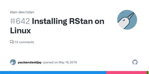Installing RStan On Linux Issue Stan Dev Rstan GitHub