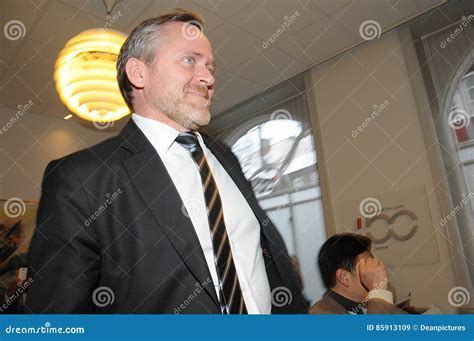 Anders Samuelsen Minister For Forign Affairs Editorial Stock Image Image Of Press Finanz