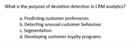 What Is The Purpose Of Deviation Detection In Studyx