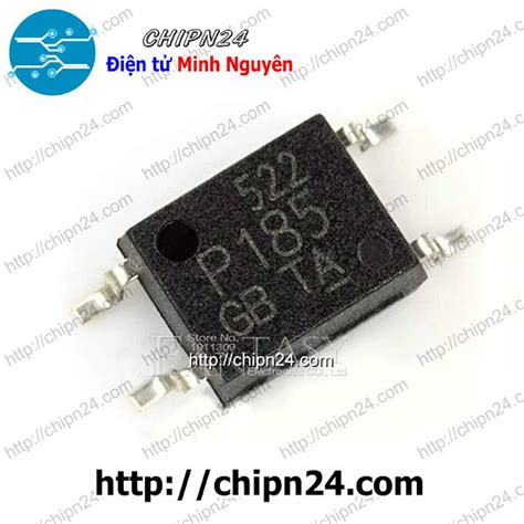 Sop Opto Dán Tlp185 Sop 4 Smd Tlp185gb P185 Opto Trans 20ma 5 48v Ic Cách Ly Quang Opto