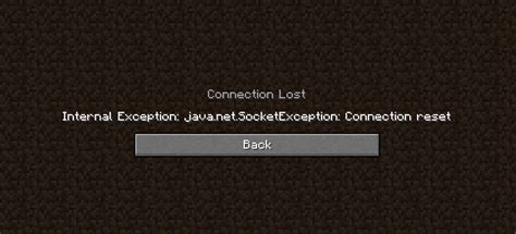 connection reset r realms