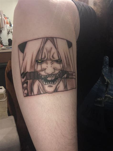 Reaper Death Seal Tattoo I Got A Couple Weeks Ago Rnaruto