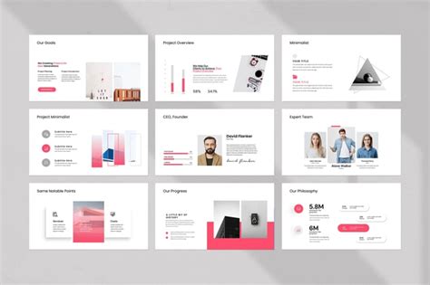 minimax powerpoint template incl business and dark envato