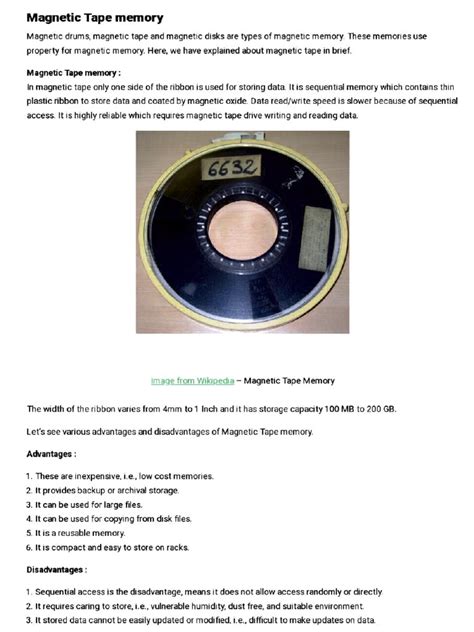 Secondary Memory Pdf