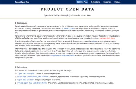 Project Open Data — Us Open Data Toolkit