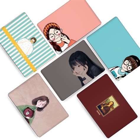 Pcs Universal Girls Laptop Stickers Decal Self Adhesive Vinyl Inches Notebook Hp