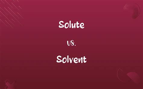 Solute Vs Solvent Know The Difference