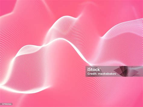 사운드 웨이브의 3d 시각화입니다 큰 데이터 나 정보 개념 흰색 차트 음파에 대한 스톡 벡터 아트 및 기타 이미지 음파