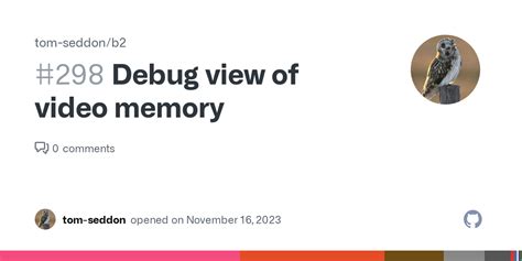 Debug View Of Video Memory Issue Tom Seddon B Github