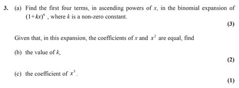 A Level Edexcel Maths Pure Modelling With Functions 3 A Find The